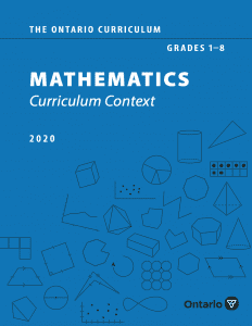 Exciting Opportunities for Inquiry Learning in the New Ontario Math ...