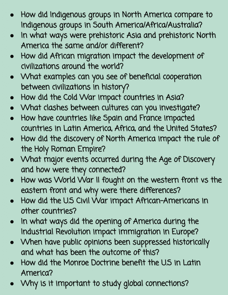 Easy Ways to Teach Events that Occurred at the Same Time in History ...