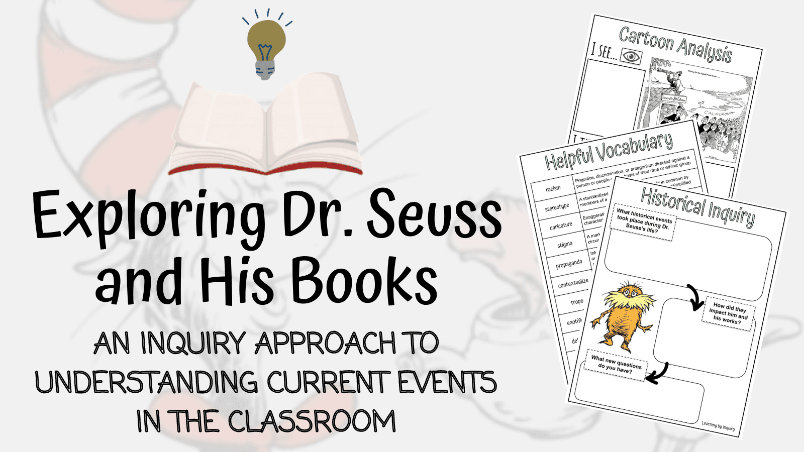 How to Discuss Dr. Seuss in the Classroom: An Inquiry Learning Approach ...